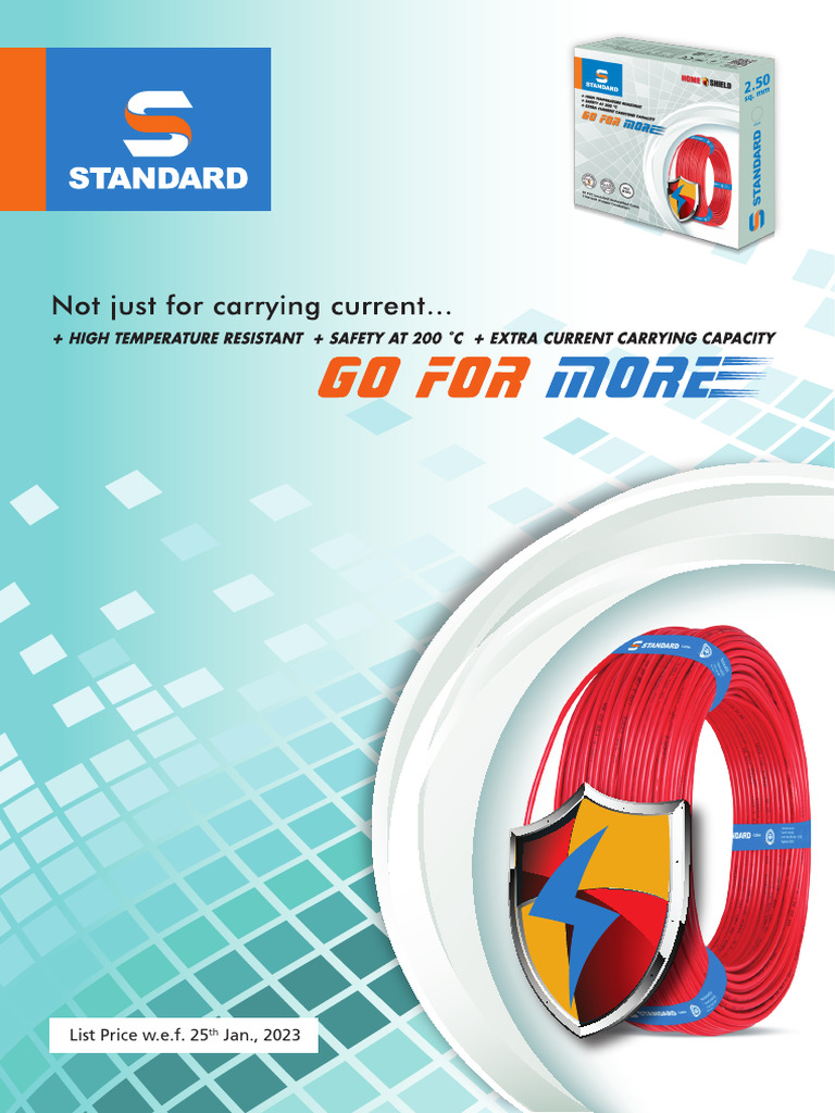 Standard Cables | PDF | Technology & Engineering