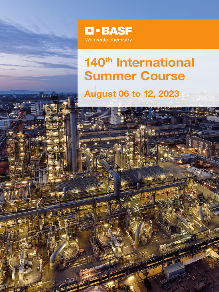 Program Basf Isc 2023 | PDF | Chemistry | Physical Sciences