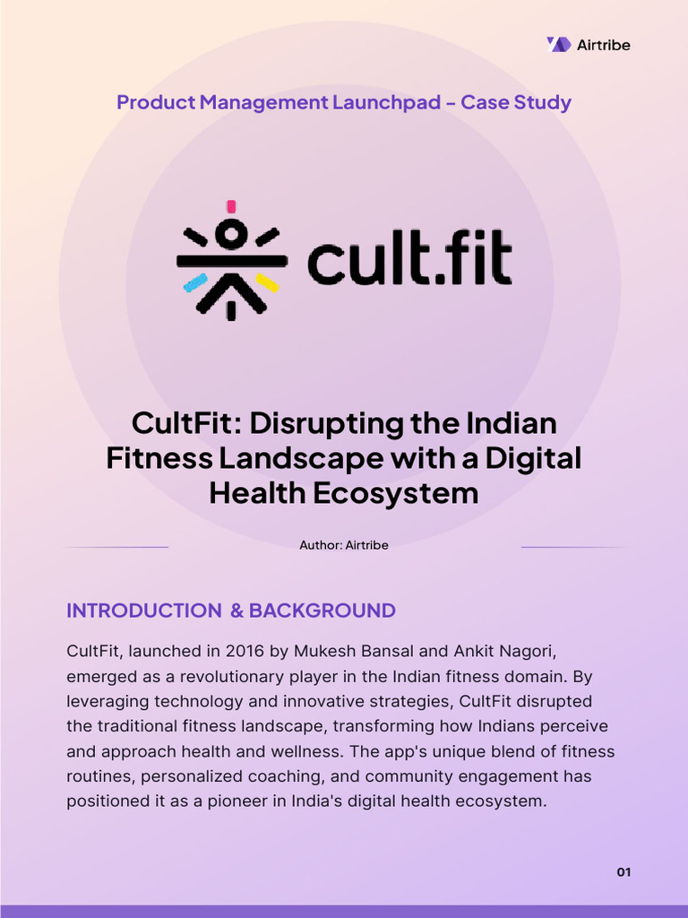 Case Study CultFit | Download Free PDF | Blog | Social Media