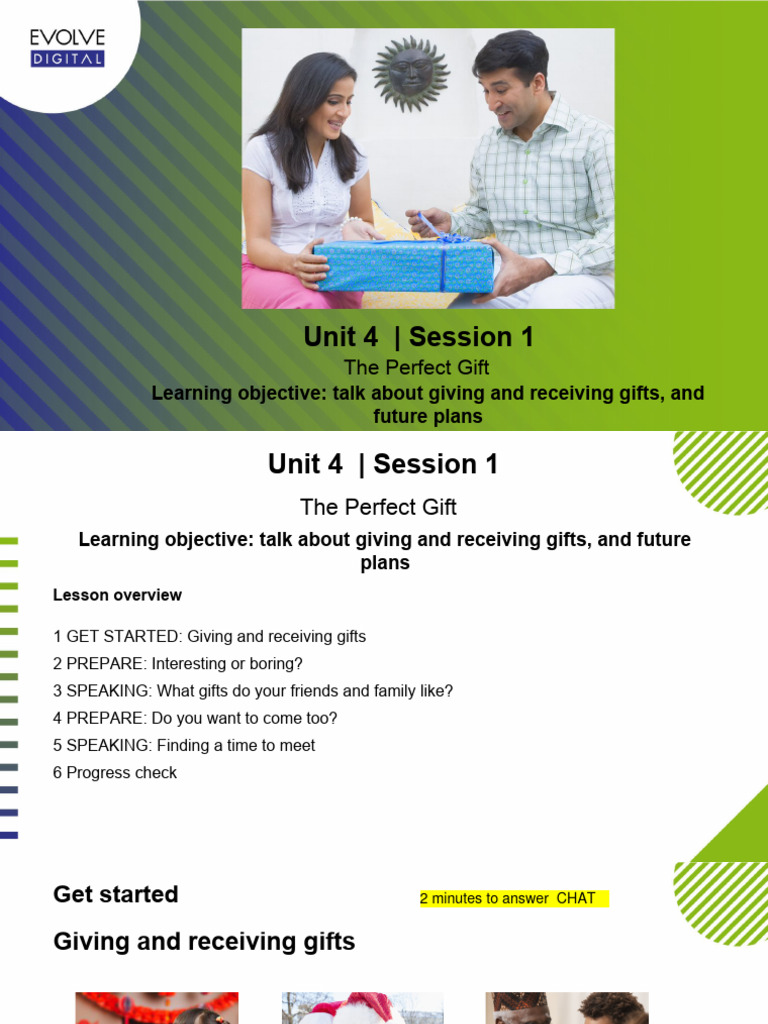 Unit 4 - Session 1: We're Family | PDF