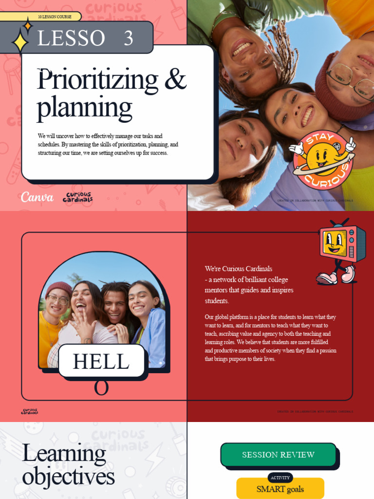 Silent Superpowers - Lesson 3 - Prioritizing and Planning | PDF