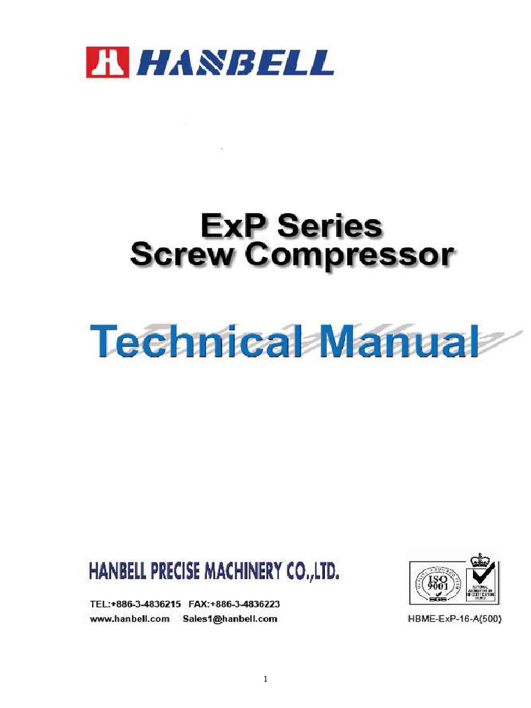 Manual Hanbell | PDF