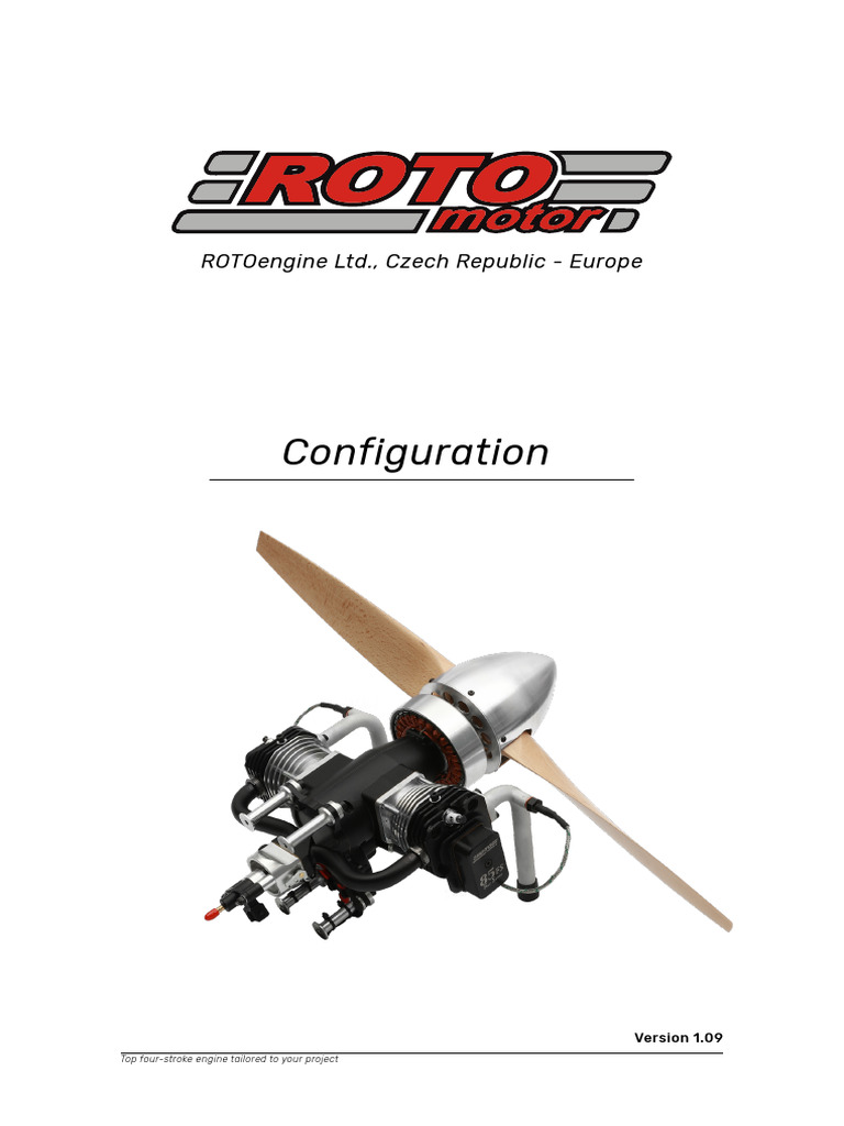 Configuration ROTOmotor UAV 1.09 | PDF | Fuel Injection | Internal ...