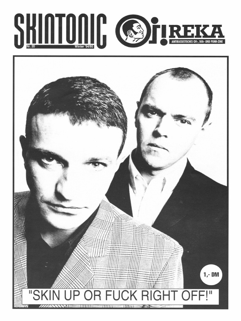 Skintonic Nummer 20 - 4-1994 + OiReka | PDF