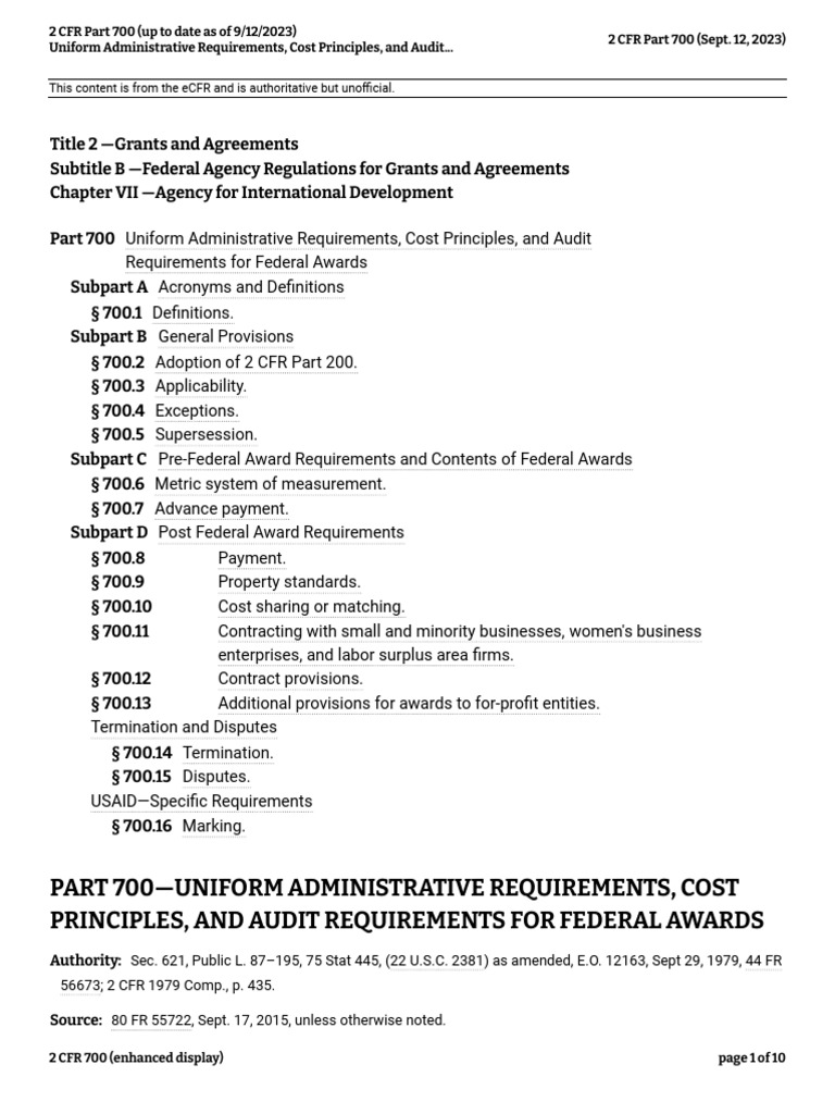 USAID Grant Management Guidelines 2023 | PDF | United States Agency For ...