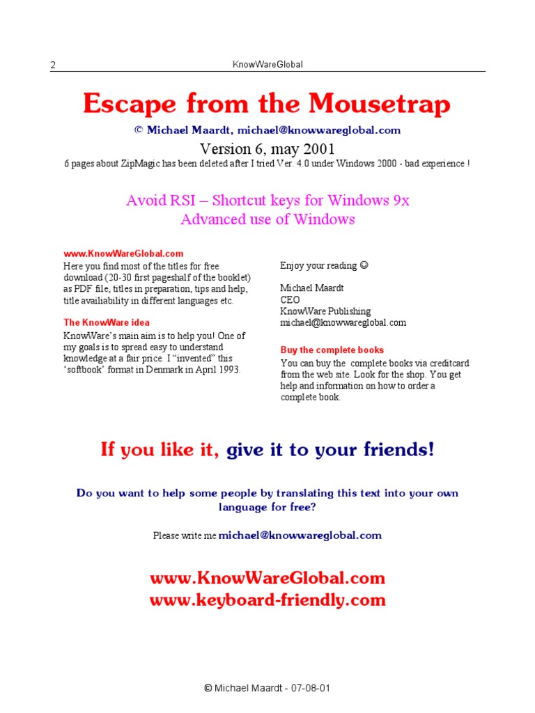 Mousetrap | PDF