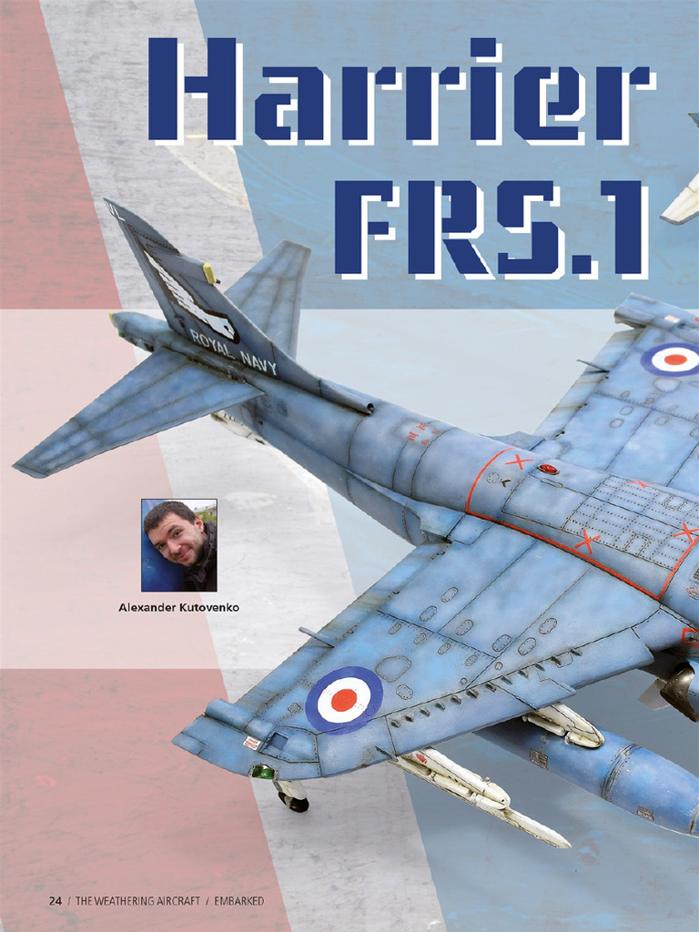 The Weathering Aircraft 011 Harrier Frs 1 Kinetic 1-48 | PDF