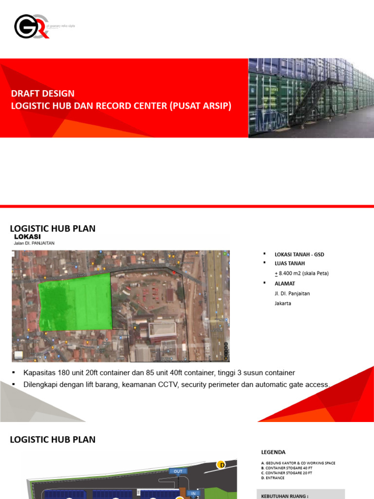 Logistic Hub GRC-Telpro DI Panjaitan | PDF