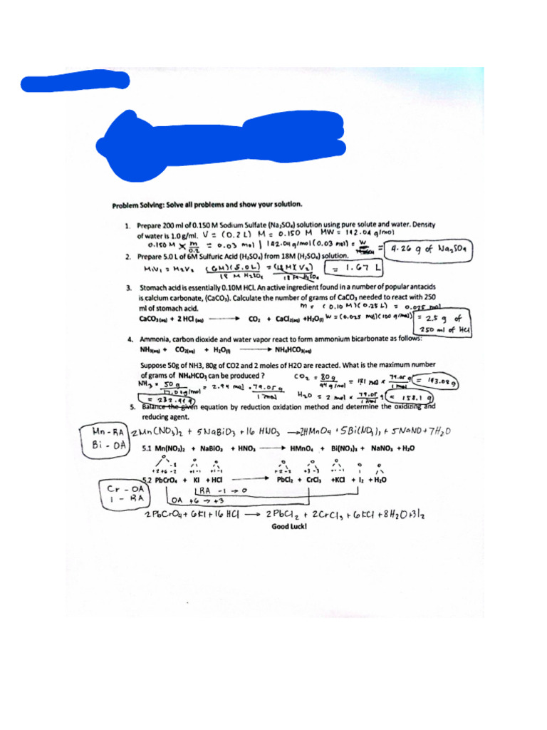 Analytical Chem Reviewer | PDF