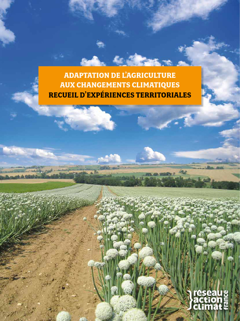 Adaptation de L'agriculture Aux Changements Climatiques | PDF