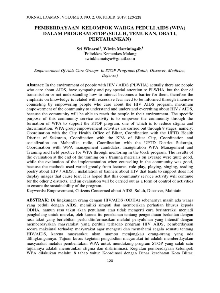 Warga Peduli AIDS | PDF