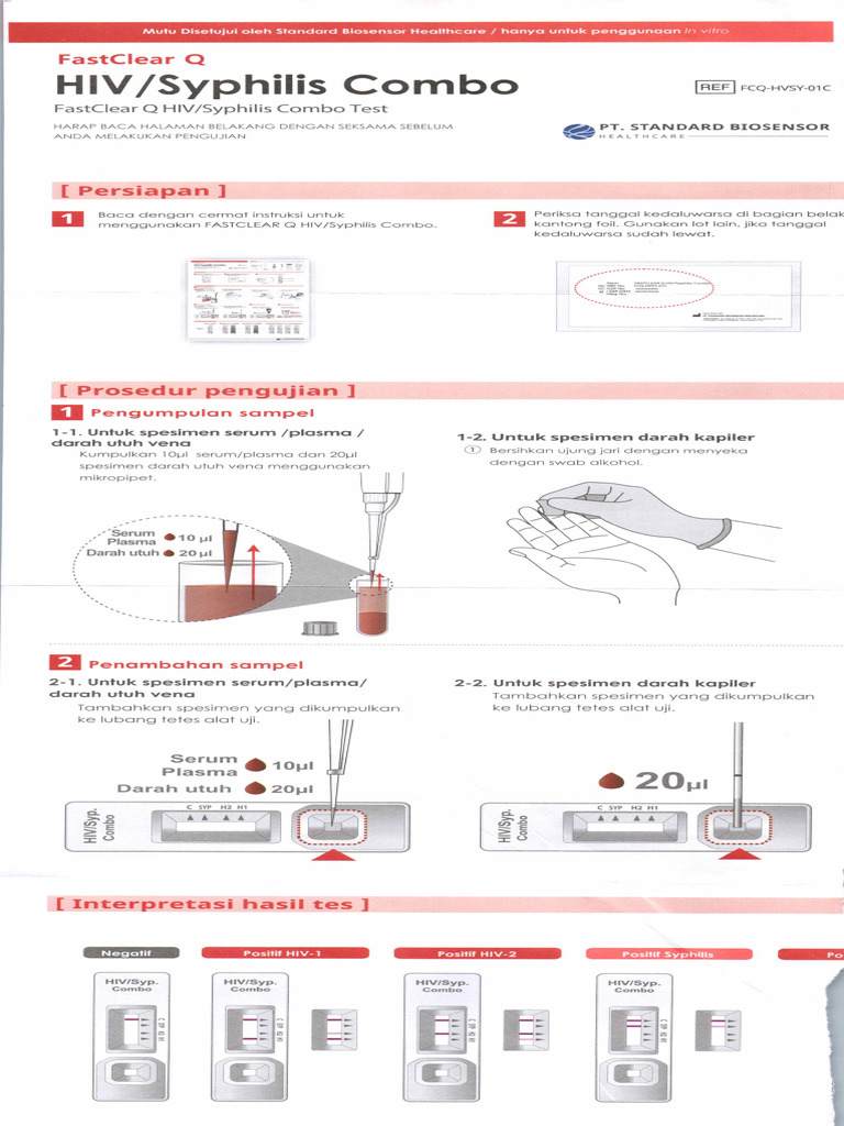 Combo Hiv Syphilis | PDF