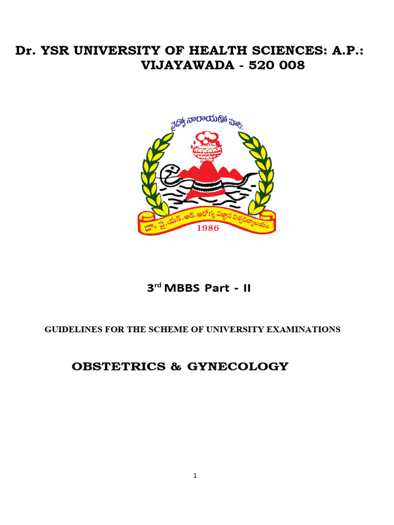 OBG Examination Guidelines and Topics | PDF