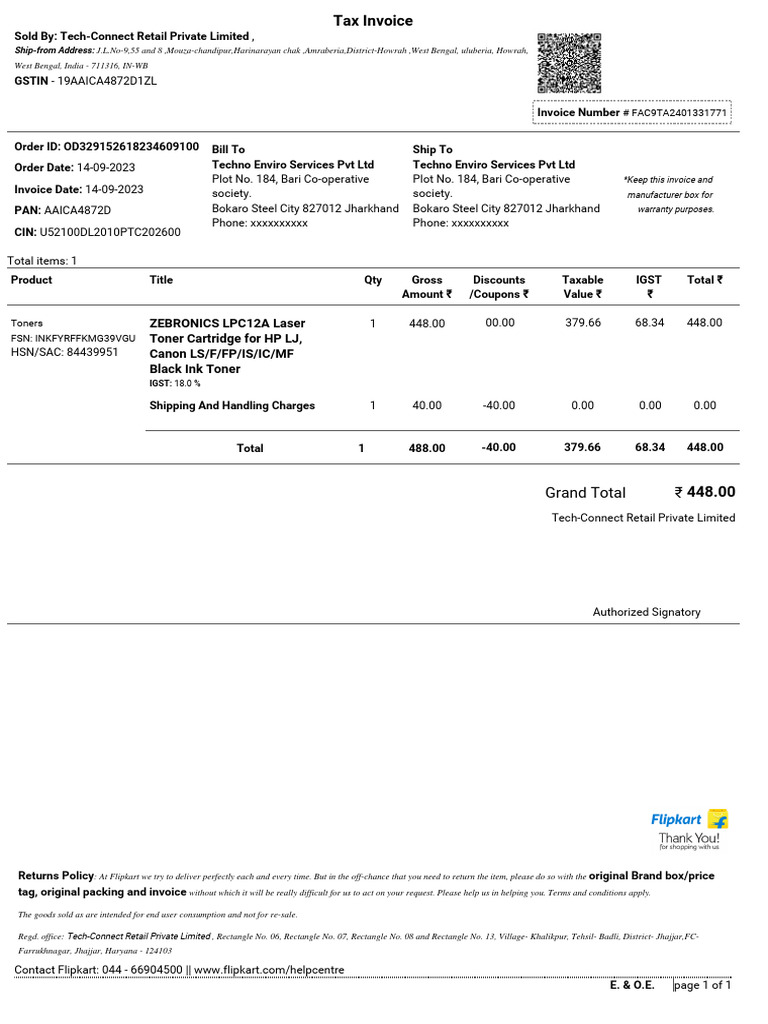 Cartridge Bill | PDF | Taxes | Economies
