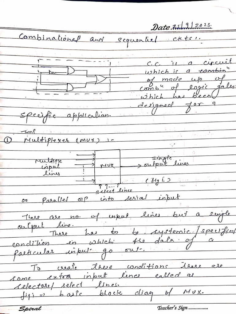 Digital Electronics Notes | PDF