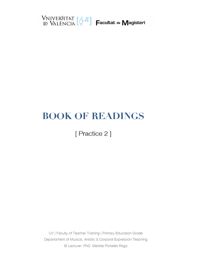 Book of Reading - Practice 2 | Download Free PDF | Creativity | Motivational