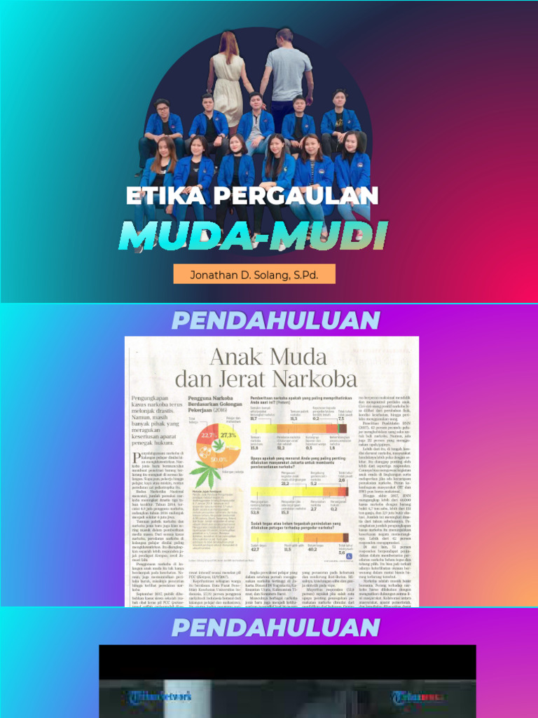 Materi Etika Pergaulan Muda Mudi | PDF