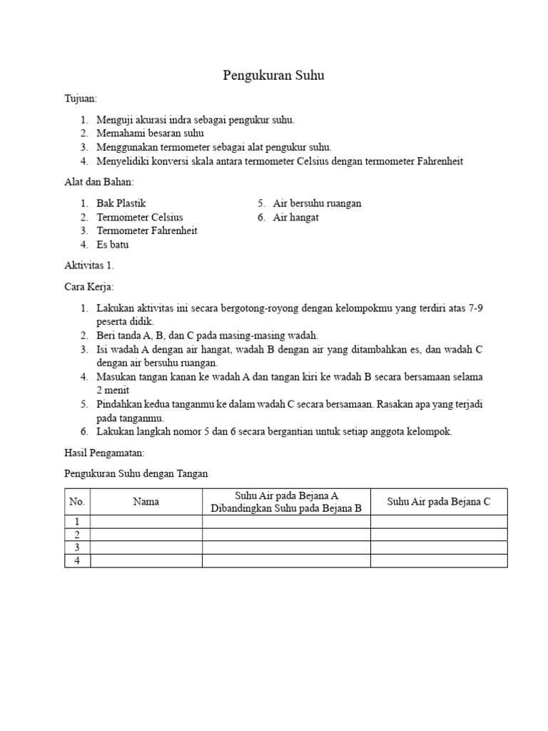 Lkpd Pengukuran Suhu Pdf