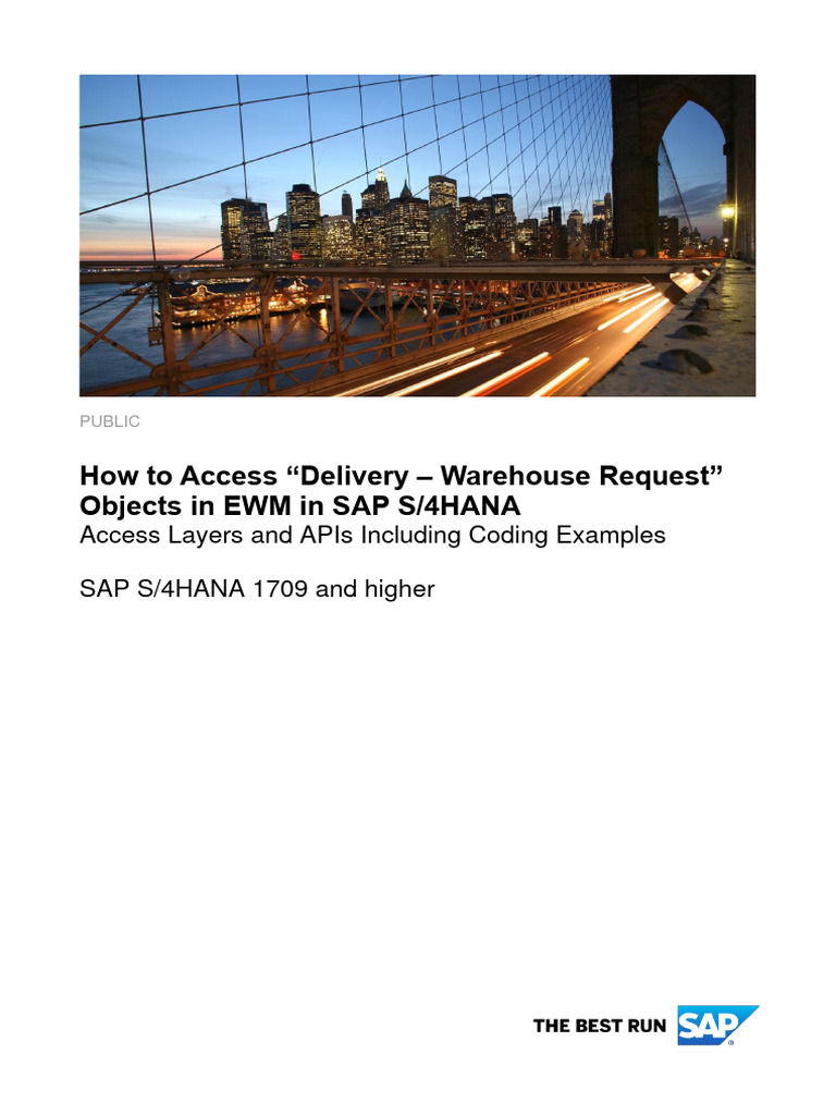 How To Access Delivery Objects in S4H | PDF | Databases | Object ... How To Access Delivery Objects in S4H | PDF | Databases | Object ...
