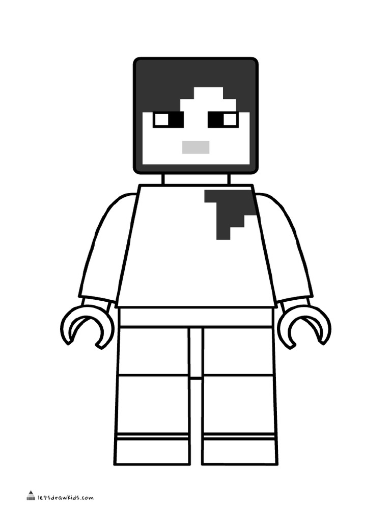 Lego Minecraft Coloring Pages | PDF