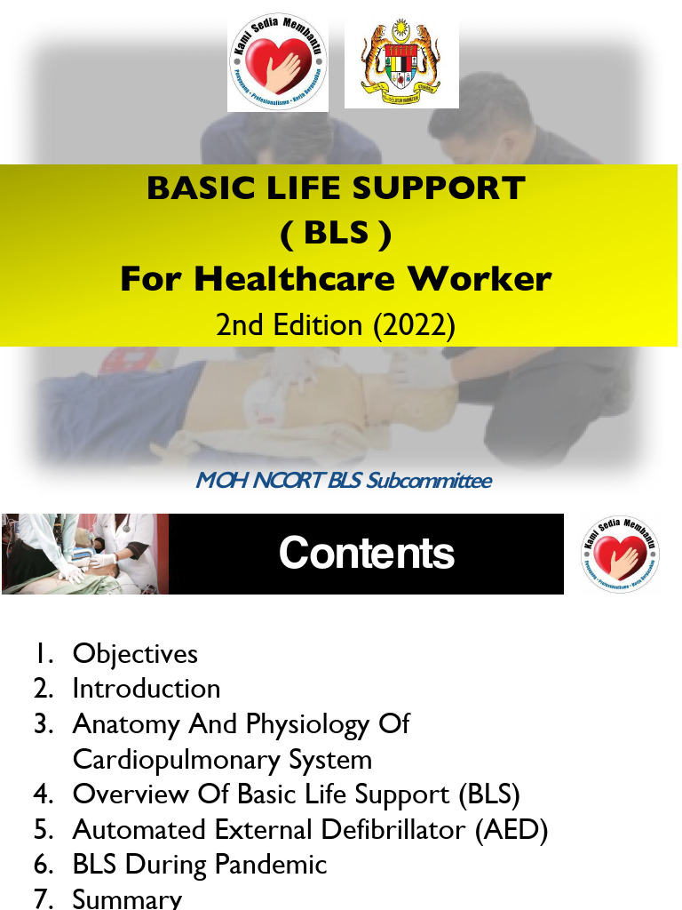 BLS for Healthcare Workers Manual 2022 | PDF
