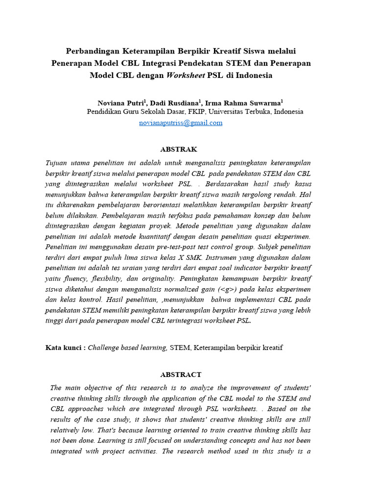 Contoh Karil Standar Minimal | PDF