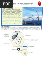 Balloon Powered Rocket Car. | PDF | Force | Friction