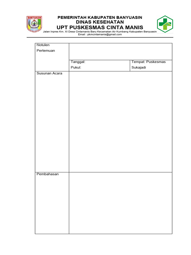 Notulen Kaji Banding | PDF