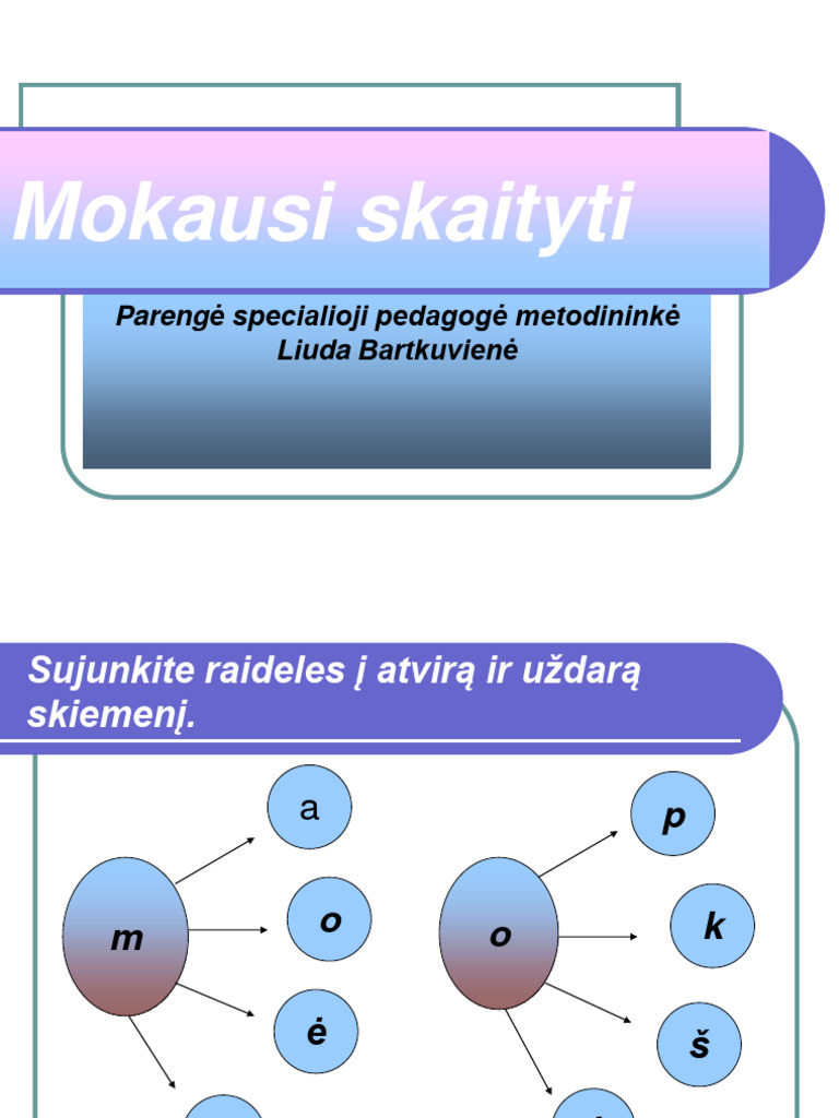Mokausi Skaityti | PDF