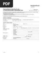 FundsAtWork Umbrella Withdrawal Form | PDF | Retirement | Life Annuity