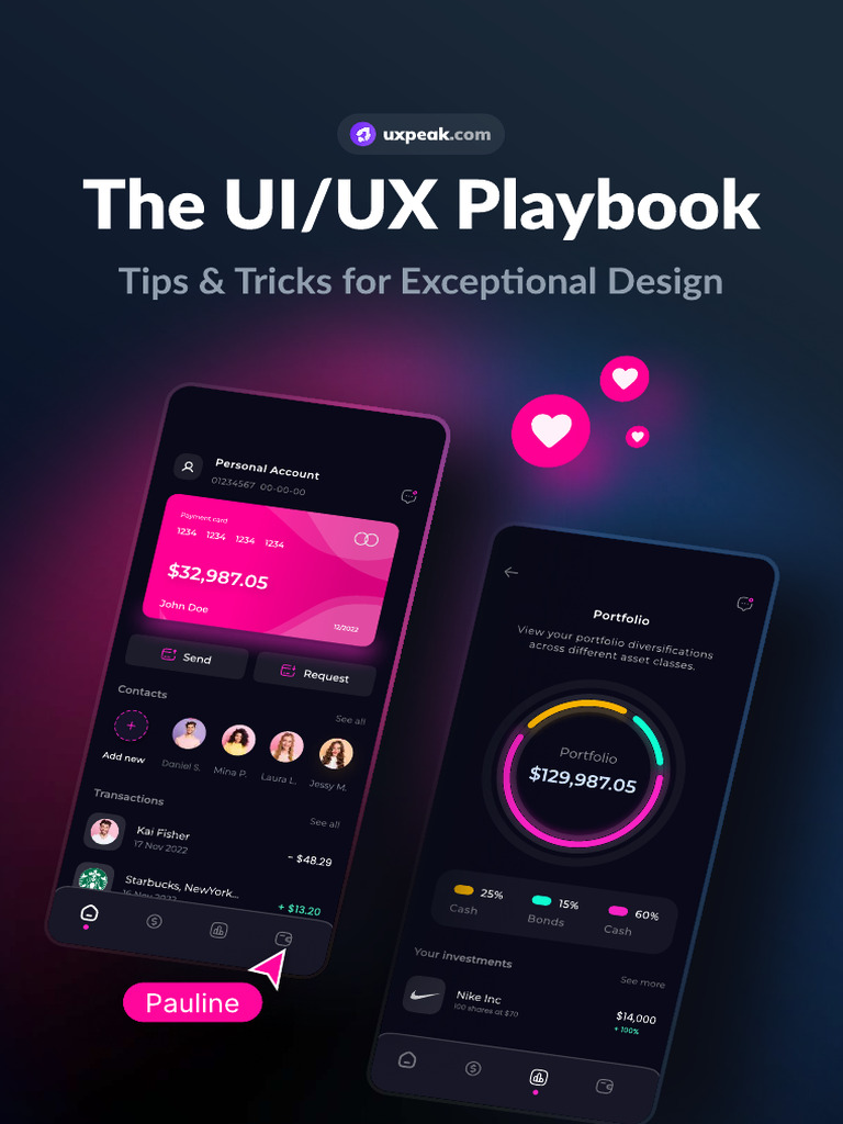 The Ux Ui Design Playbook Pdf Icon Computing User Interface