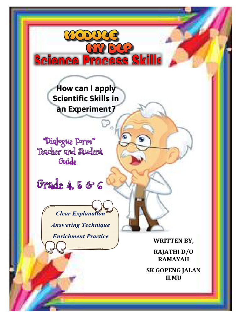 Module My DLP Science Process Skills 1 | PDF | Experiment | Science