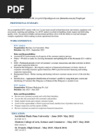 Resume For F A Under R2R, O2C and GL Domains - Immediate Joiner | PDF ...