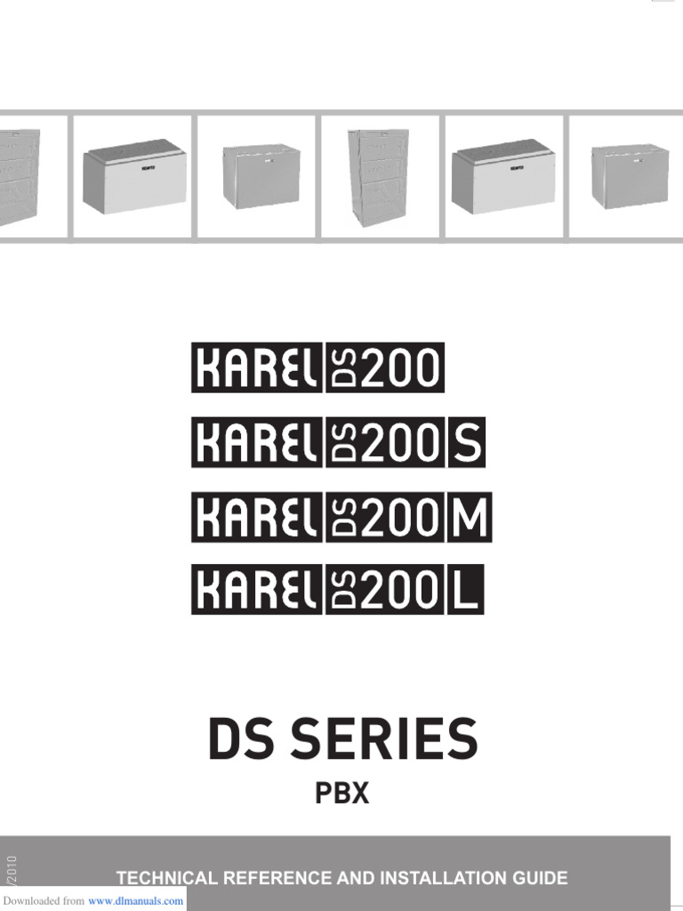 Karel DS200 Technical Reference and Installation Manual | PDF