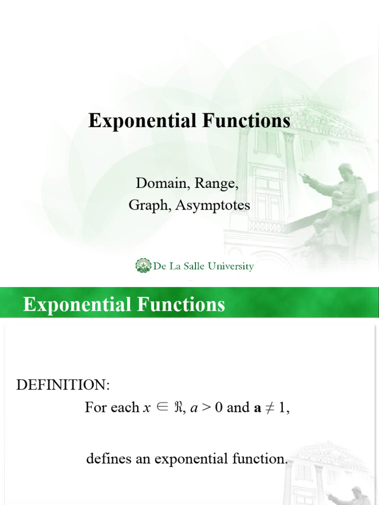 Exponential Functions | PDF
