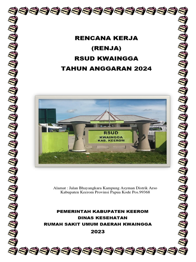 Renja RSUD 2024 | PDF