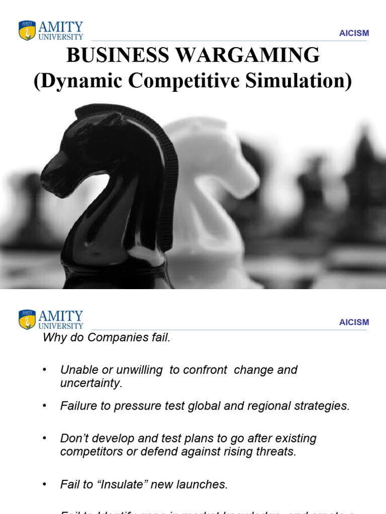 Essentials of Business Wargaming | PDF | Simulation | Information