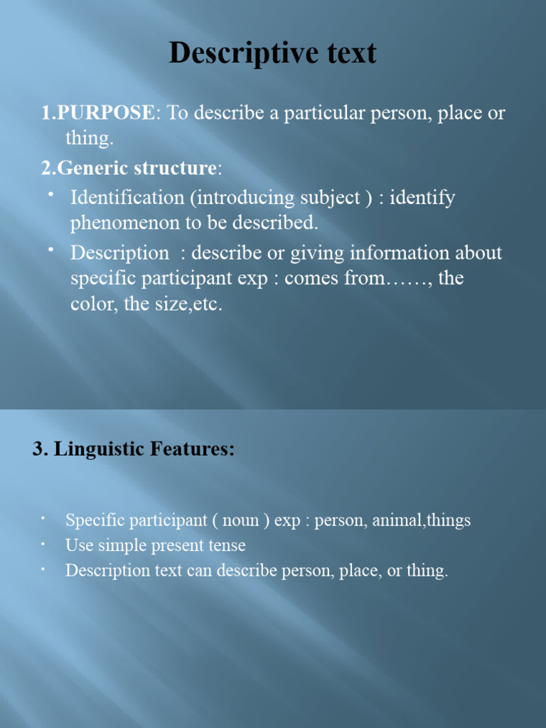 Descriptive | PDF