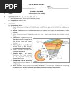 First Quarter Exam - Grade 11 - Earth Science | PDF | Universe | Earth