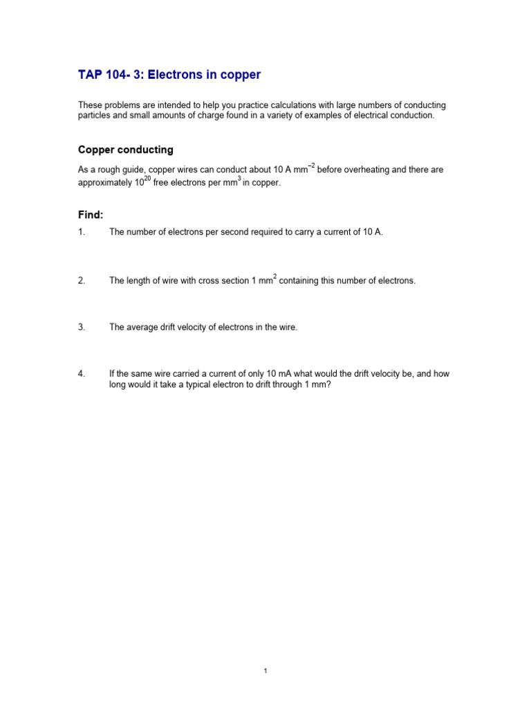 Episode 104 3 Electrons in Copper | PDF | Science & Mathematics