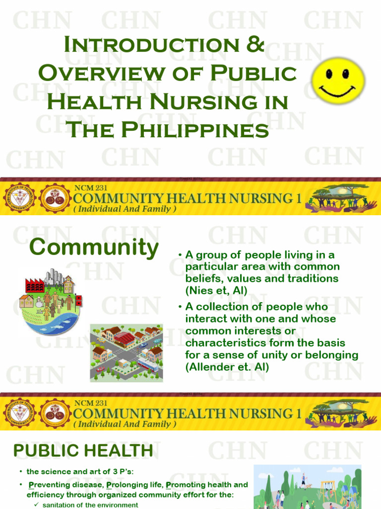 2023 - CHN - Topic 1 | PDF | Nursing | Public Health