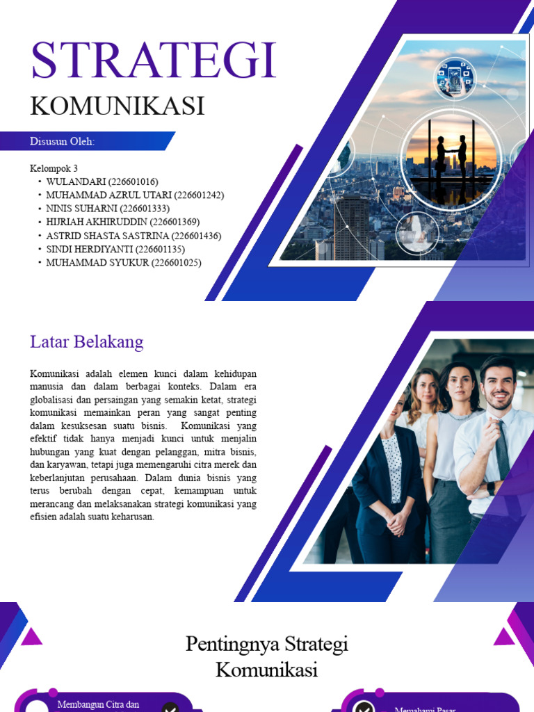 Strategi Komunikasi Pdf