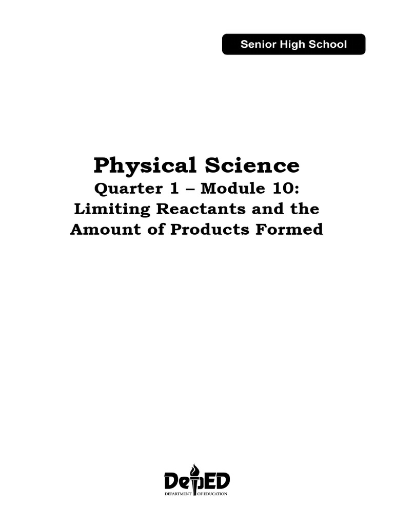 Limiting Reactants in Chemical Reactions | PDF | Stoichiometry | Mole ...