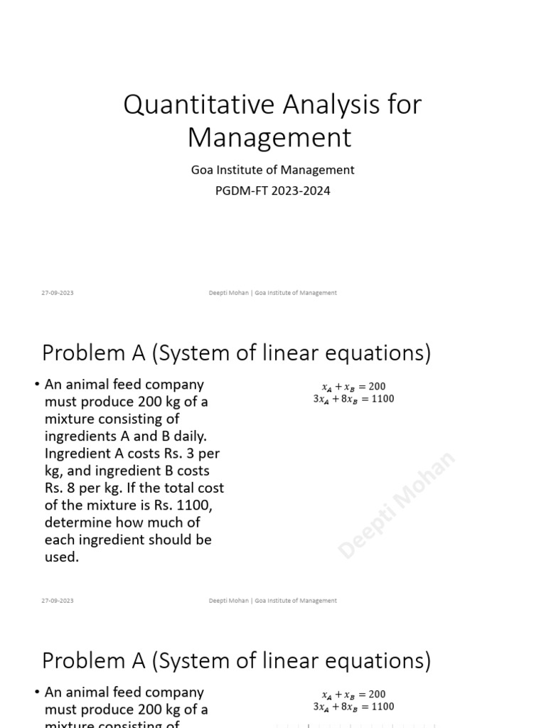 Session 3 - Graphical Methods | PDF | Mathematical Optimization ... Session 3 - Graphical Methods | PDF | Mathematical Optimization ...