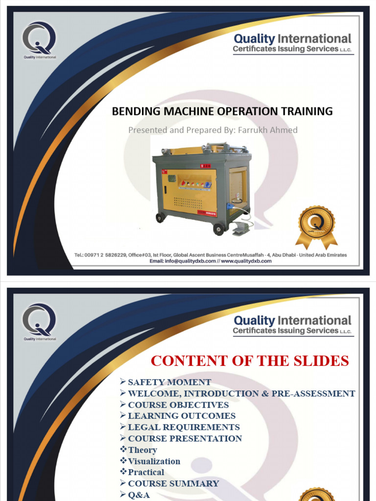 Bending Machine | PDF | Hazards | Risk