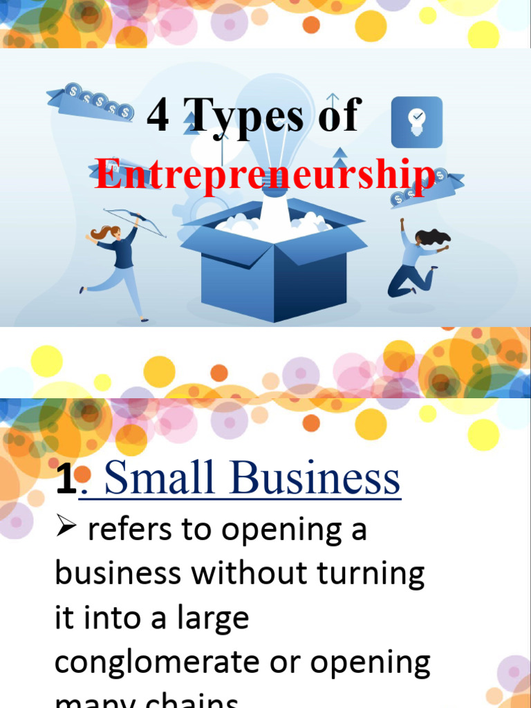 Types and Traits of Entrepreneurs | PDF | Entrepreneurship | Startup ...