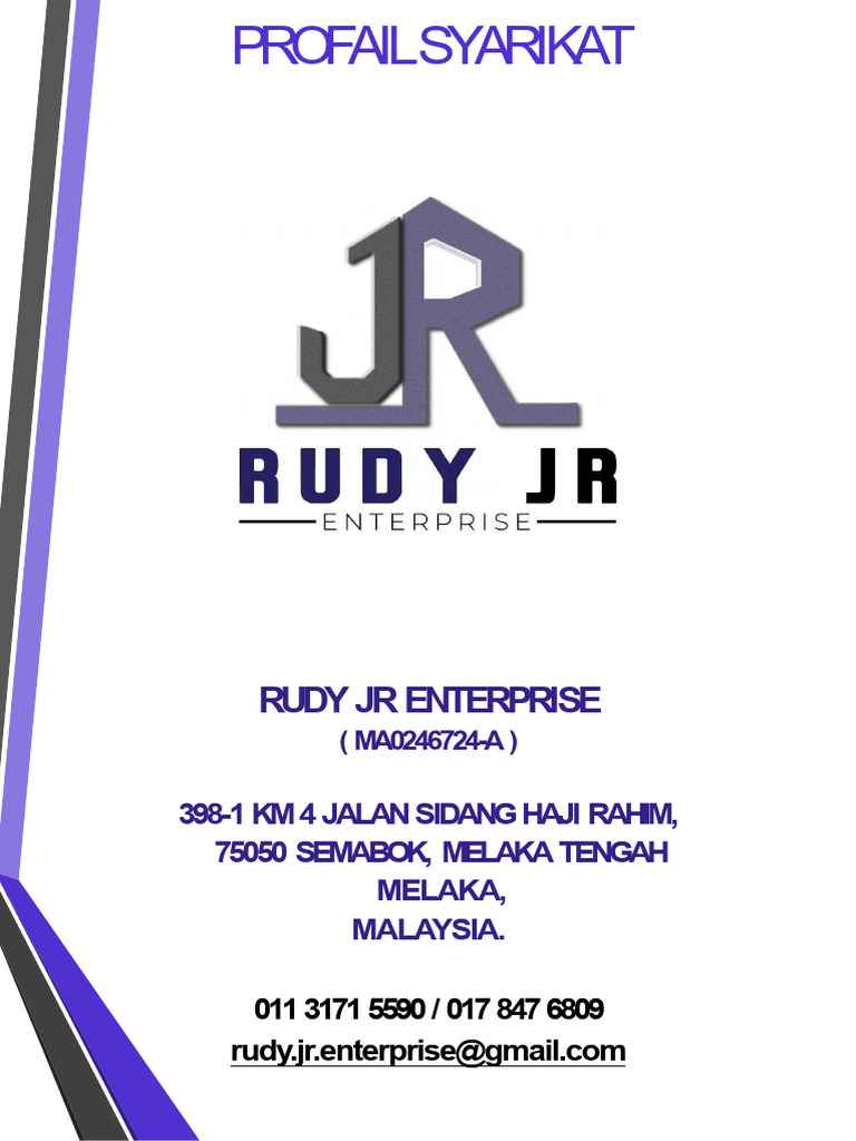 Com Profail Rudy JR Ent 2023 | PDF