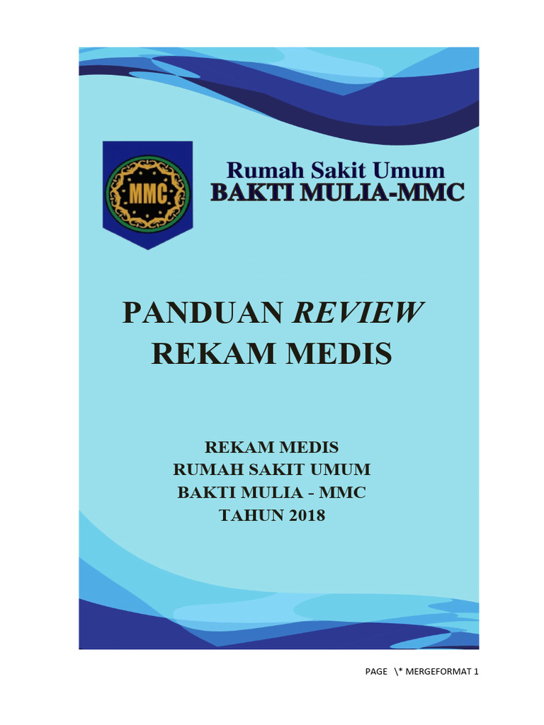 Panduan Review Rekam Medis RSU Bakti Mulia | PDF