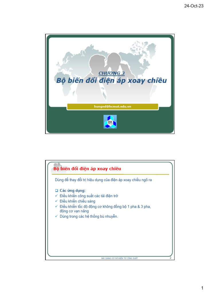 Chuong 3-Bo Bien Doi Dien Ap Xoay Chieu | PDF