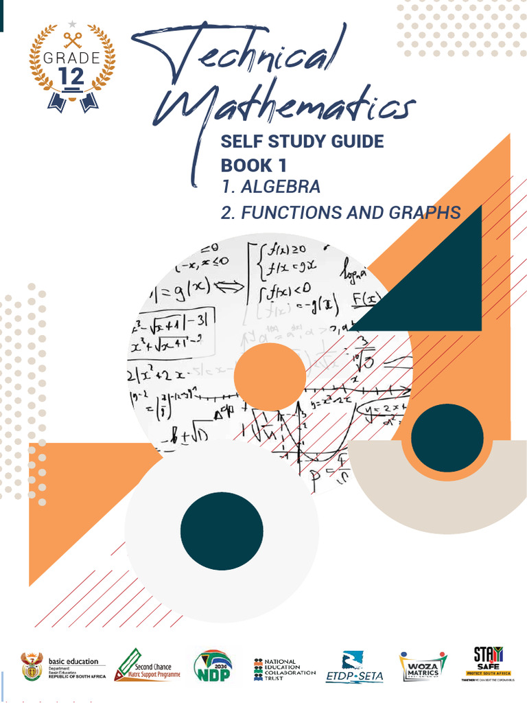 Technical Mathematics Algebra and Functions and Graphs | PDF ...